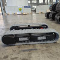 China Customized Construction Rubber Steel Tracked Chassis System for Farms and Durable for sale