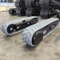 China Customized Construction Rubber Steel Tracked Chassis System for Farms and Durable for sale