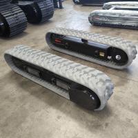 China Customized Construction Rubber Steel Tracked Chassis System for Farms and Durable for sale