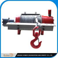 China 11 mm Diameter 3.5 ton 8000 lbs Recovery Winch / Hydraulic Winch Recovery For Street Wrecker for sale