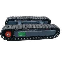 China Rubber Tracks for Excavator Chassis Crawler Undercarriage Exceptional Durability for sale
