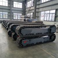 China Rubber Tracks for Excavator Chassis Crawler Undercarriage Exceptional Durability for sale