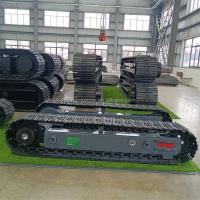 China Rubber Tracks for Excavator Chassis Crawler Undercarriage Exceptional Durability for sale