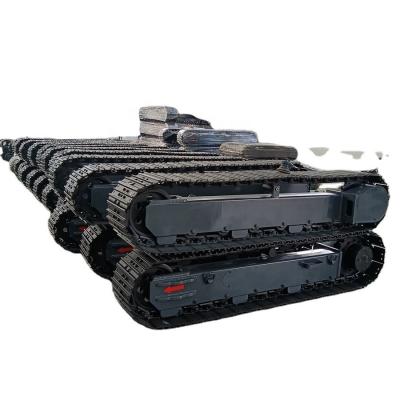 China 25Tons Heavy Duty Steel Track Chasis for Industrial Machines and Sturdy Undercarriage for sale