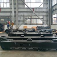 China 25Tons Heavy Duty Steel Track Chasis for Industrial Machines and Sturdy Undercarriage for sale