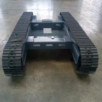 China 25Tons Heavy Duty Steel Track Chasis for Industrial Machines and Sturdy Undercarriage for sale