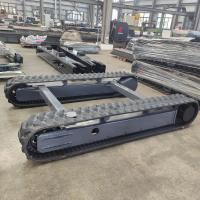 China 2ton 3ton 4ton 6ton 8ton 10T Rubber Steel Track Undercarriage Chassis for Excavator for sale
