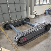 China 2ton 3ton 4ton 6ton 8ton 10T Rubber Steel Track Undercarriage Chassis for Excavator for sale