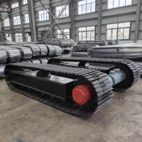 China Hydraulic Motor Electric Drive Steel Track Undercarriage for Heavy Equipment Machinery for sale