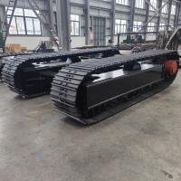 China Hydraulic Motor Electric Drive Steel Track Undercarriage for Heavy Equipment Machinery for sale
