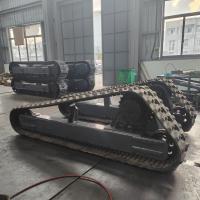 China Machinery Repair Shops All Terrain Customized Rubber Steel Track Undercarriage Chassis for sale