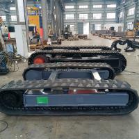 China Part No KRT1500 Excavator Rubber Track Chasis 5 Tons for Industrial Applications for sale