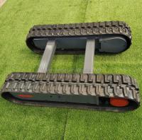 China Part No KRT1500 Excavator Rubber Track Chasis 5 Tons for Industrial Applications for sale