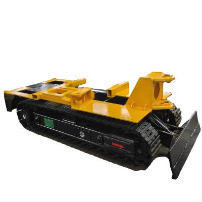 China 5-10 Ton Crawler Rotary Drilling Rig Steel Customized Crawler Chassis with Platform for sale