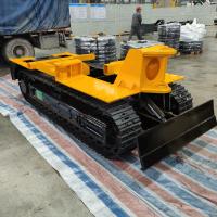China 5-10 Ton Crawler Rotary Drilling Rig Steel Customized Crawler Chassis with Platform for sale