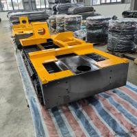 China 5-10 Ton Crawler Rotary Drilling Rig Steel Customized Crawler Chassis with Platform for sale