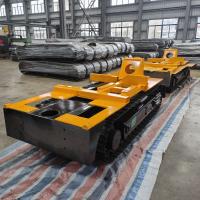 China 5-10 Ton Crawler Rotary Drilling Rig Steel Customized Crawler Chassis with Platform for sale
