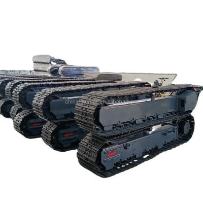 China 1420*1000 Rubber Steel Tracked Chassis for Professional Drilling Equipment for sale