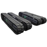 China Rubber Steel Track Undercarriage Chassis for Manufacturing Plant Mini Crawler Excavator for sale