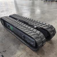 China Rubber Steel Track Undercarriage Chassis for Manufacturing Plant Mini Crawler Excavator for sale