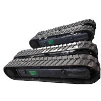 China Rubber Steel Track Undercarriage Chassis for Manufacturing Plant Mini Crawler Excavator for sale
