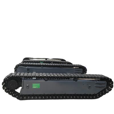 China Protect the Road with Our Steel Crawler Chassis Track Undercarriage and Rubber Shoes for sale