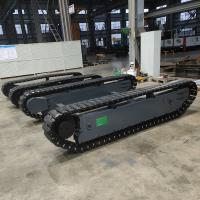 China Protect the Road with Our Steel Crawler Chassis Track Undercarriage and Rubber Shoes for sale