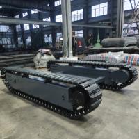 China Protect the Road with Our Steel Crawler Chassis Track Undercarriage and Rubber Shoes for sale