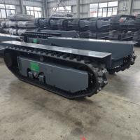 China Customized Rubber Track Undercarriage for Fire Fighting and Loading Transportation Equipment Crawler Chassis with Hydraulic for sale