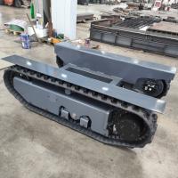 China Customized Rubber Track Undercarriage for Fire Fighting and Loading Transportation Equipment Crawler Chassis with Hydraulic for sale