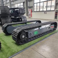 China Advanced Steel Crawler Chassis for Optimal Performance in Demanding Environments for sale