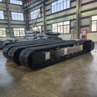 China Machinery Repair Shops Steel Crawler Track Undercarriage for Track Mobile Crusher for sale