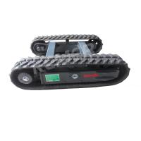 China KRT1500 8Tons Rubber Crawler Tracked Chassis Undercarriage for Machinery Repair Shops for sale