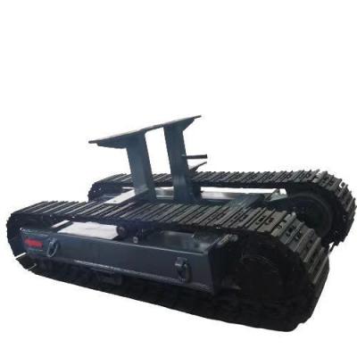 China Small Crawler Transporter Parts Custom Steel Track Undercarriage with Hydraulic Motor for sale