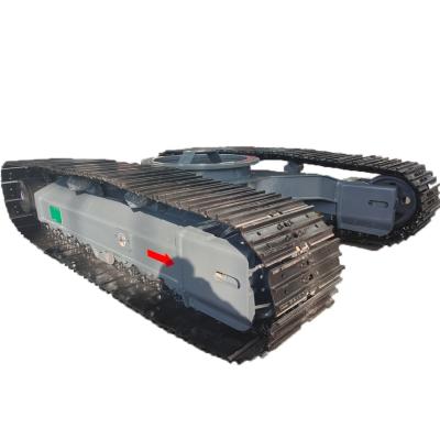China Middle Rotary Steel Crawler Track Undercarriage for Tracked Chassis Excavator Crusher for sale