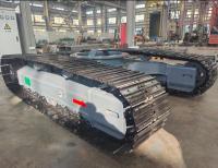 China Middle Rotary Steel Crawler Track Undercarriage for Tracked Chassis Excavator Crusher for sale