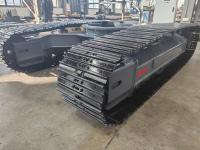 China Middle Rotary Steel Crawler Track Undercarriage for Tracked Chassis Excavator Crusher for sale