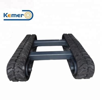 China Rubber Track Chassis Track Undercarriage for Small Loading Engineering and Industry Equipment for sale