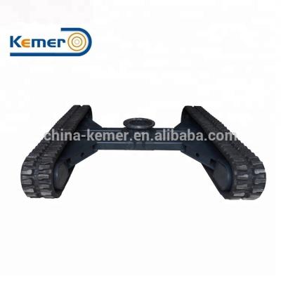China KRT3000 Mini Rubber Track Chassis Crawler Track Undercarriage for Small Loading Transportation Equipment for sale
