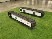 China Video Technical Support Small Ton Rubber Track Undercarriage for Excavator Crushers for sale