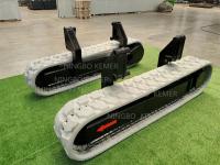 China Energy Mining Rubber Track Chassis for Loading Transportation Equipment Professional for sale