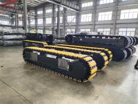 China Rubber Padded Crawler Undercarriage for Customized Track Drilling Rig and Crushers for sale