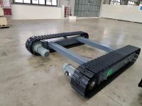 China Electric Motor Steel Track Undercarriage for Pipe Bending Machine and Customized Design for sale