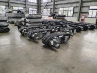 China Hydraulic Transmission Steel Track Undercarriage for Excavator Crushers and Drilling Rig for sale