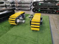China Hydraulic Transmission Steel Track Undercarriage for Excavator Crushers and Drilling Rig for sale