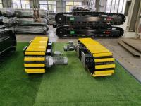 China Hydraulic Transmission Steel Track Undercarriage for Excavator Crushers and Drilling Rig for sale