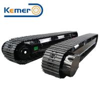 China Hydraulic Transmission Steel Track Undercarriage for Excavator Crushers and Drilling Rig for sale