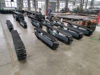 China Stainless Steel Track Undercarriage Customized for Excavator Crushers and Drilling Rig for sale