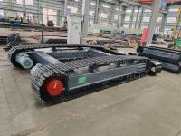 China Electric Motor Steel Track Undercarriage for Excavator Crushers and Drilling Rig for sale