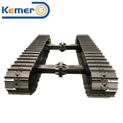 China Customized Cross Beam and Stainless Steel Track Undercarriage for Excavator Crushers for sale